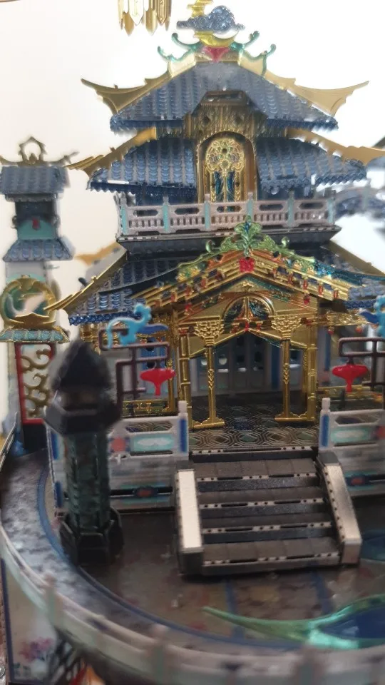 3D Metal Puzzle Moon Palace model Kits PM2 – YEECHOP