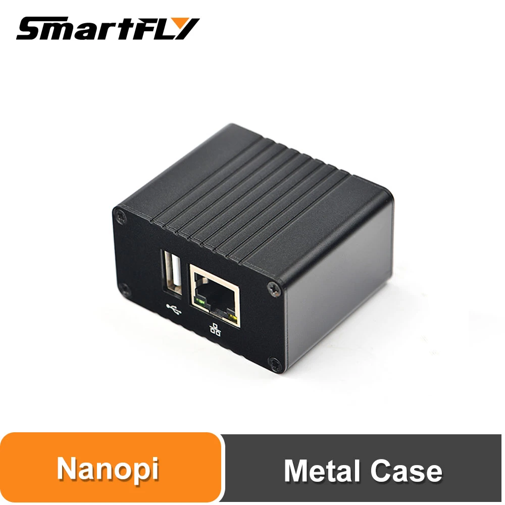Smartfly Friendlyelec Nanopi Neo/neo2/zero/neo2 Black Demoboard Metal Case Heat Sink Outer Box ...