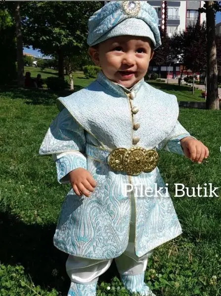Toys & Games Kids' Costumes Toys Silver Baby Ertugrul Costume ...