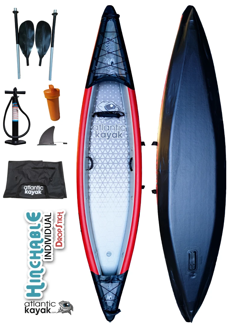 Kayak-canoa-hinchable-Atlantic-Kayak-alta-presion-dropstich-equipo ...
