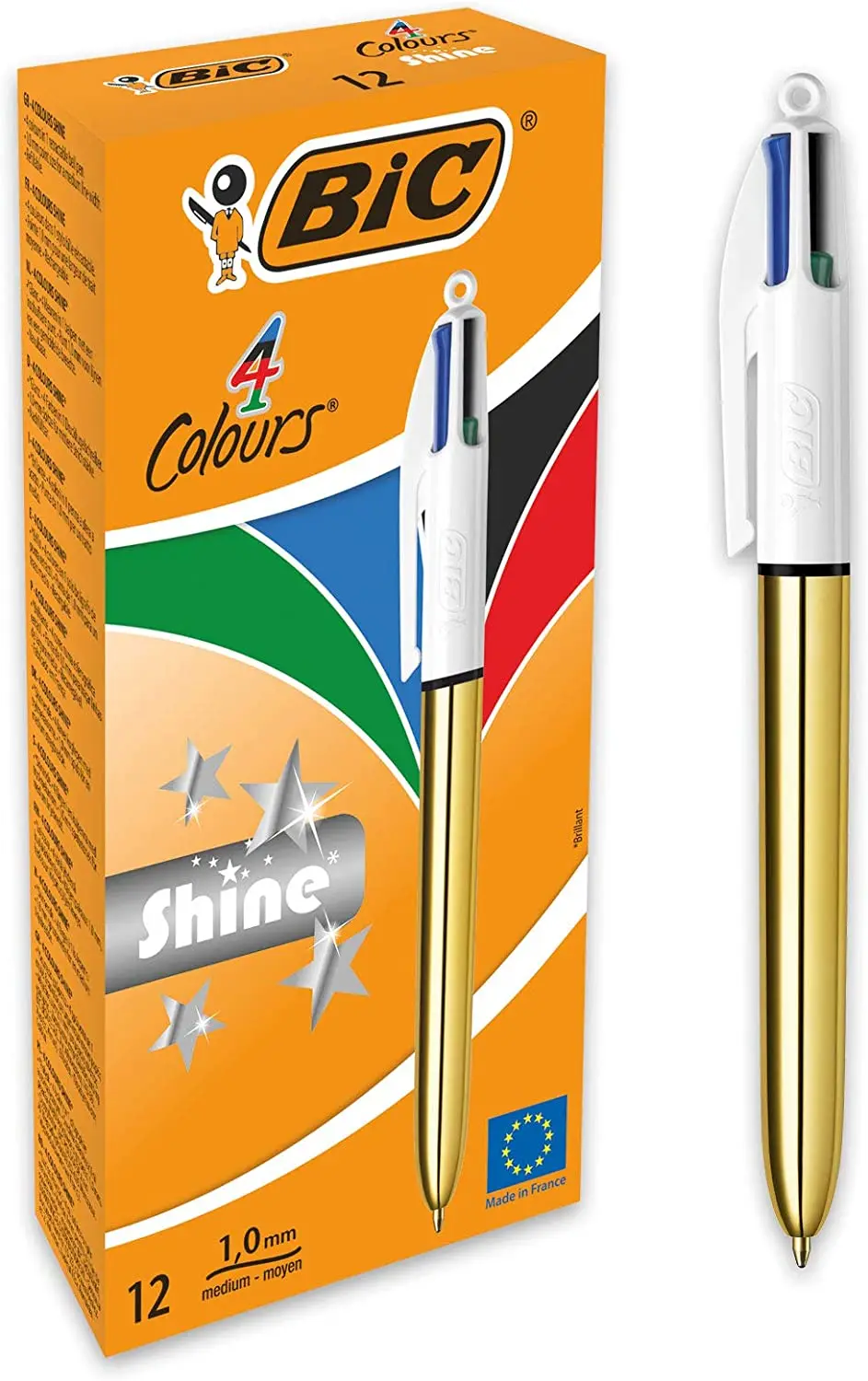 Bic 4 Color Retractable Pen