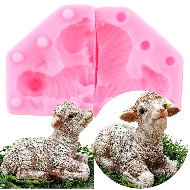 3D-Craft-Sheep-Silicone-Molds-Soap-Resin-Clay-Candle-Mold-Animals ...