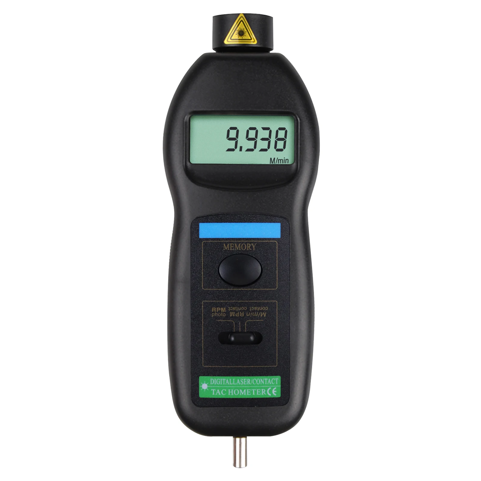 Handheld-2in1-Digital-Laser-Non-Contact-Contact-Tachometer-m-min-0-5-99 ...