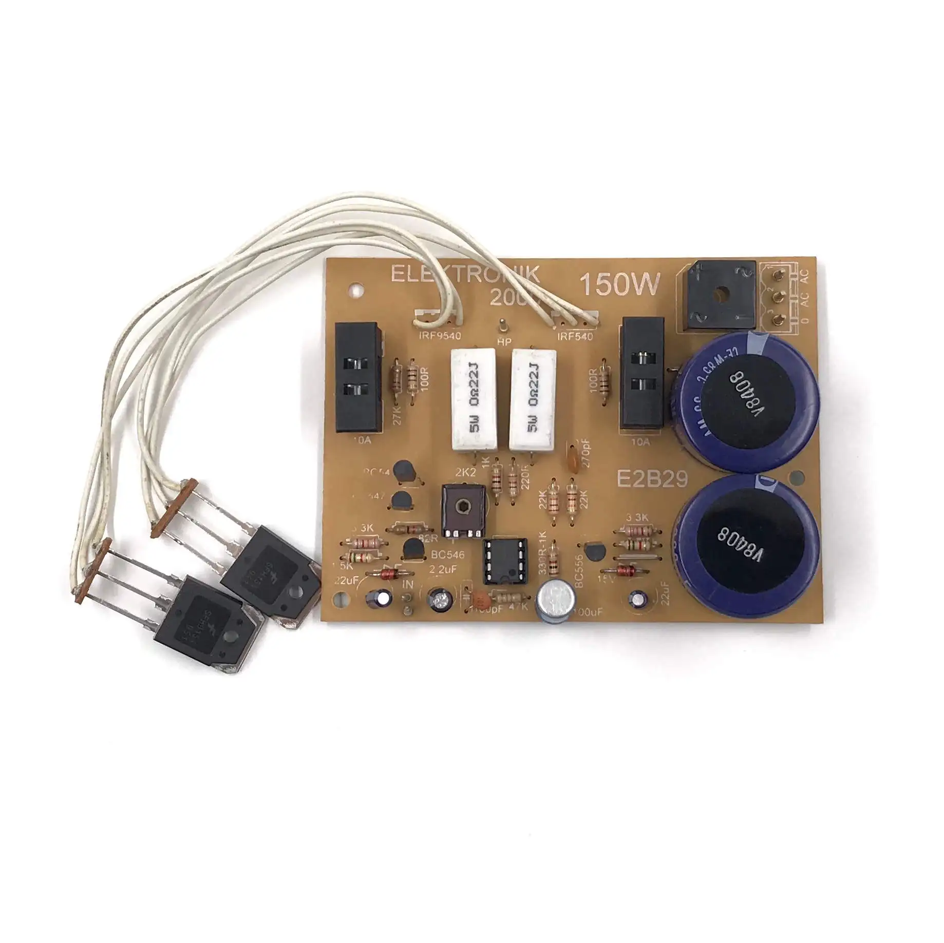 Mosfet-Power-Amplifier-Circuit-150W-Audio-and-Sound-Amp-Board-Mono ...