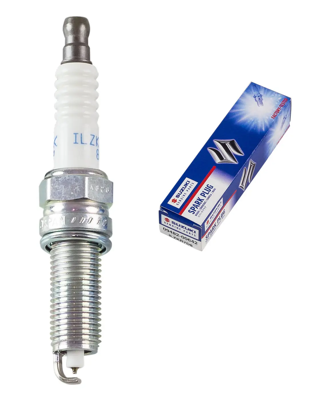 Spark-plug-NGK-ILZKR7D8-Suzuki-0948200642000-Automobiles-and ...