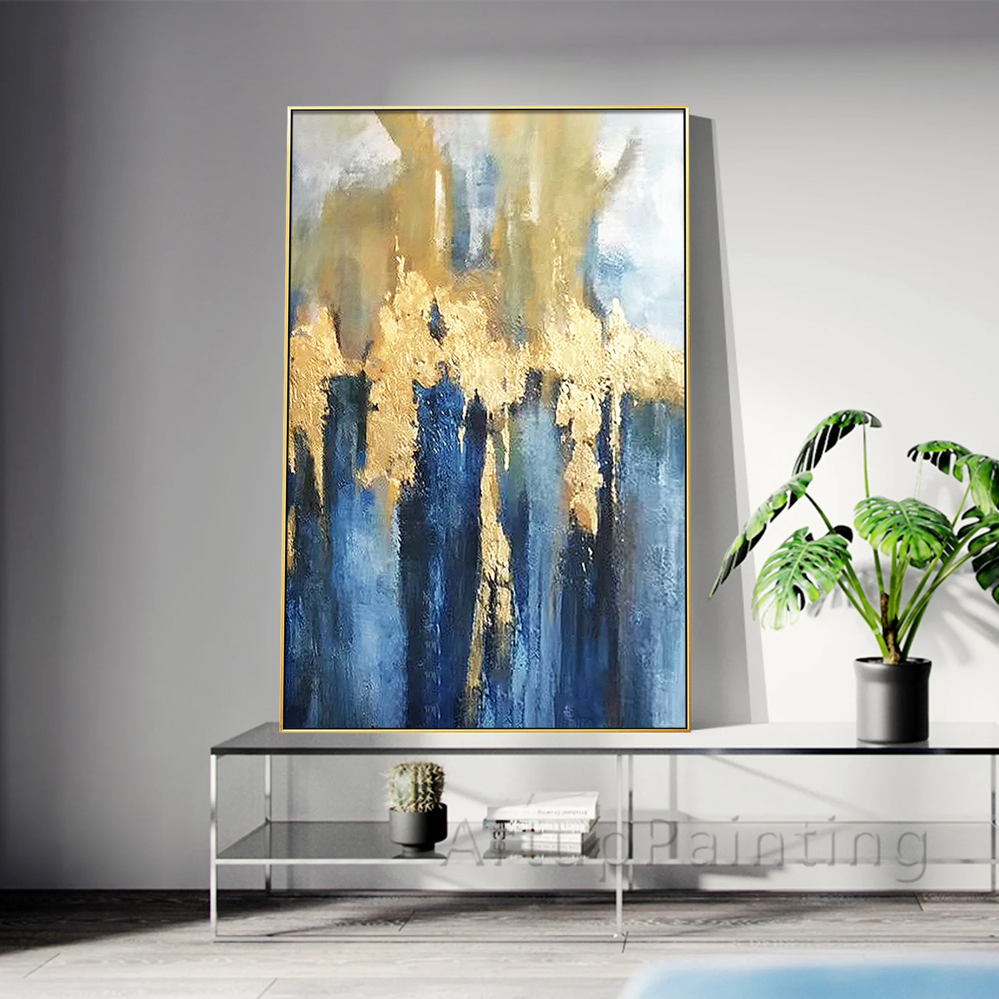Painting acrylic on canvas modern original paintings hand-painted Art ...