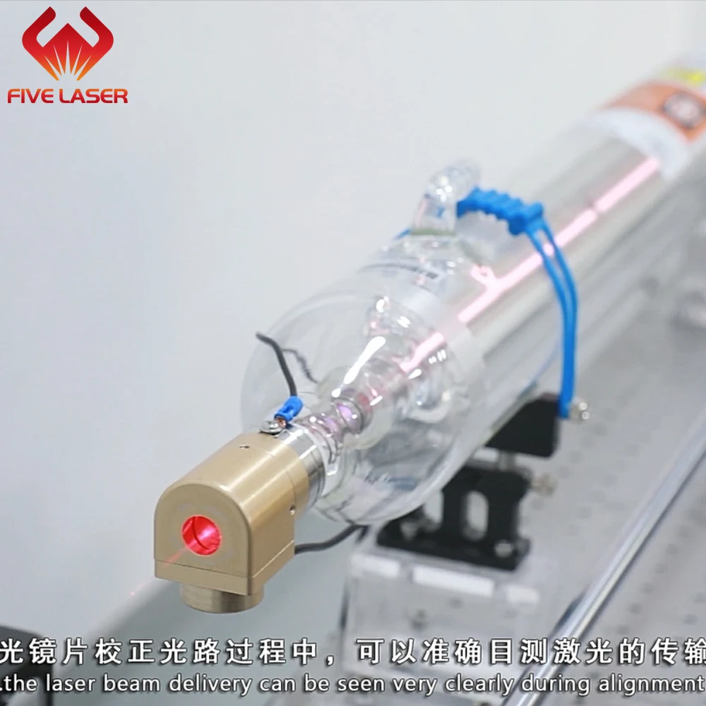 Visable-laser-tube-with-red-pointer-for-DIY-laser-engraving-machine ...