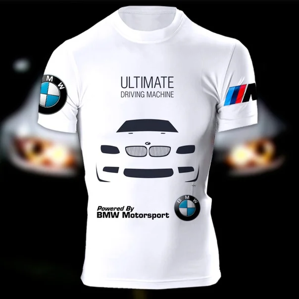 Футболка "BMW, Ultimate Driving Machine" Футболки BMW|T-Shirts ...
