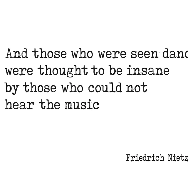 Friedrich Nietzsche Quotes Dancing