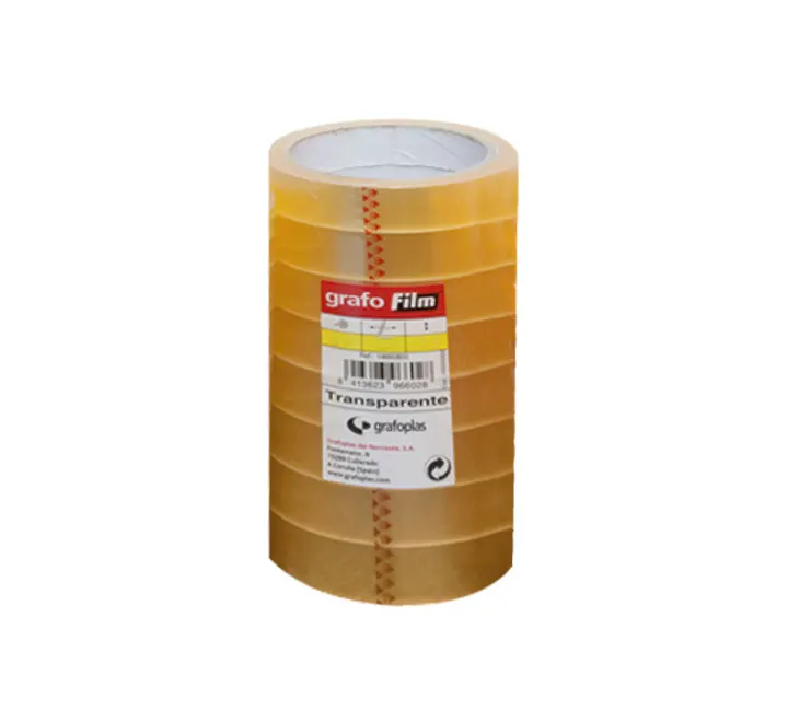 Pack 8 rollos celo Grafofilm 66x19|Cinta adhesiva de oficina| - AliExpress