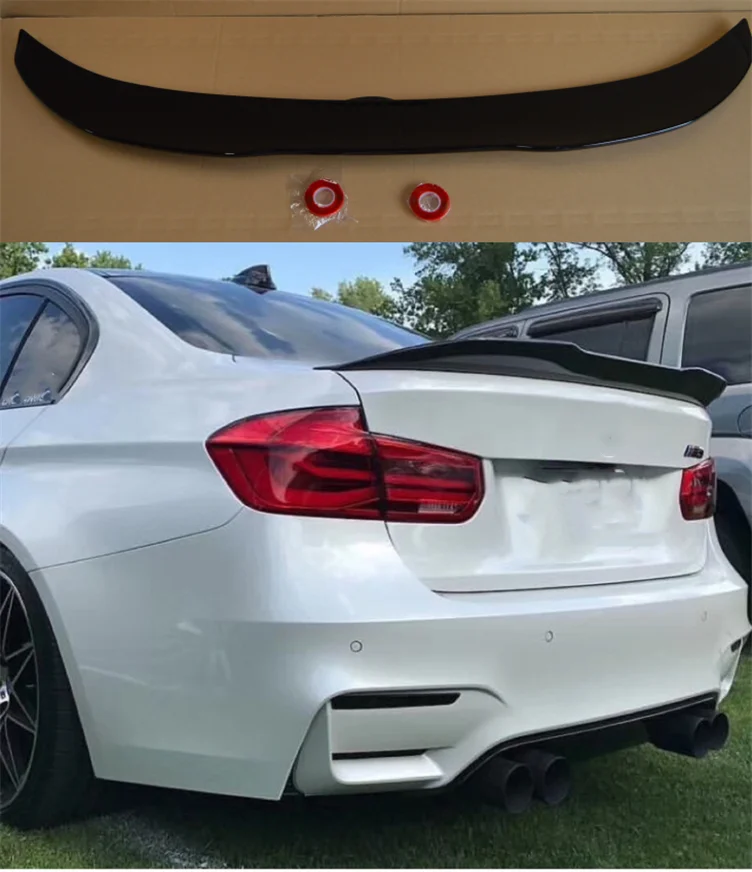 Spoiler Rear Serie F30 Saloon Psm Spoiler Performance Black, 50% OFF