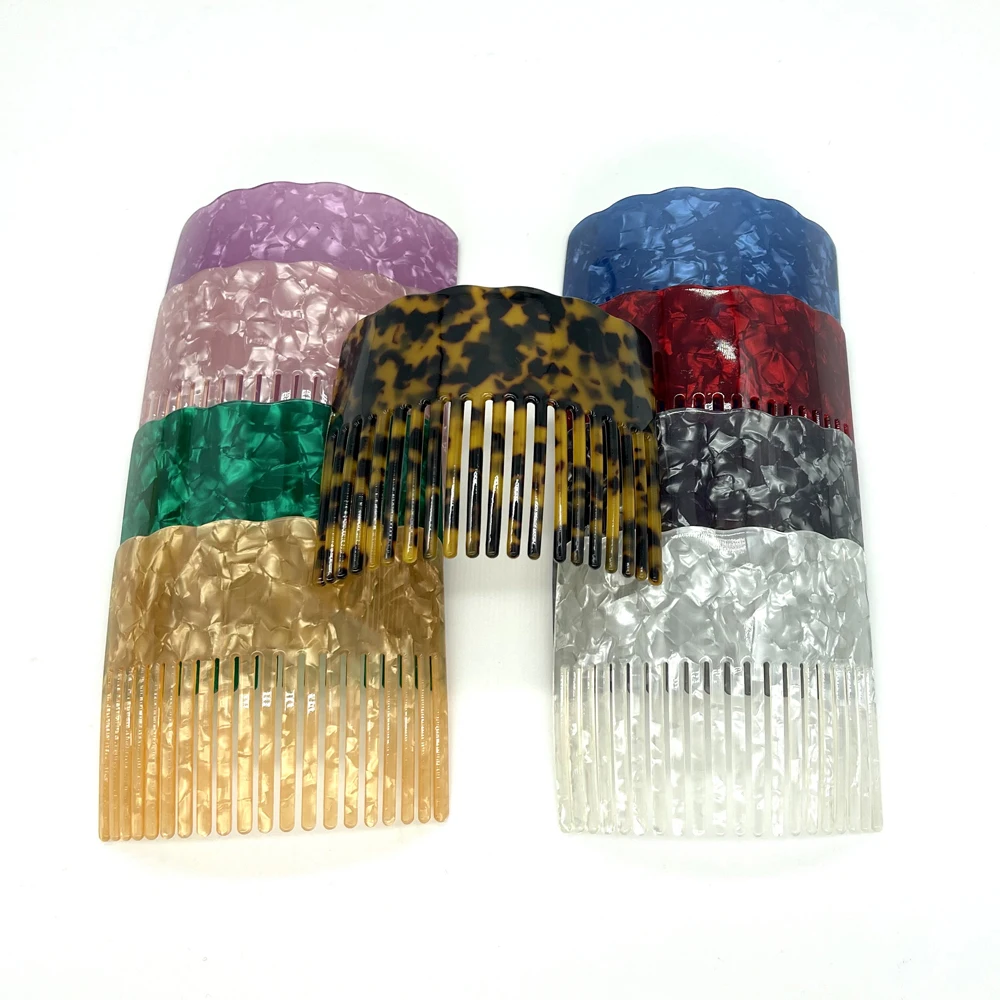 Polynesian-Women-Hair-Comb-Plain-Design-With-Various-Colors-Samoa ...