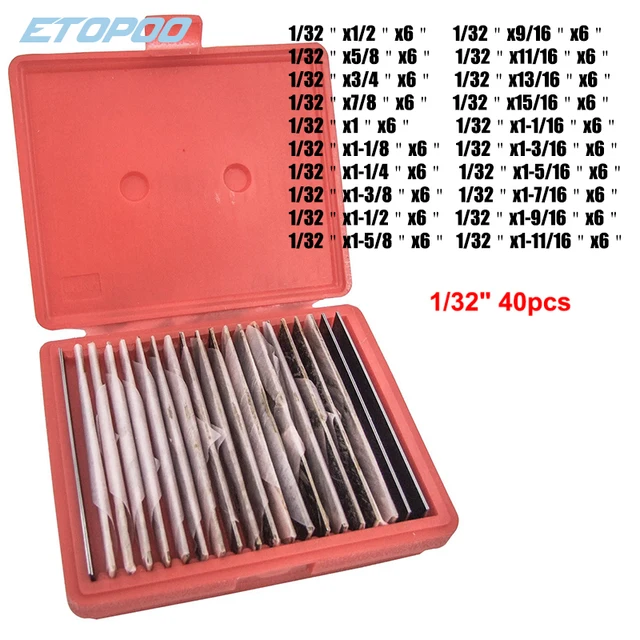 Machinist's Thin Parallel Bar Set - 10 Pair 1/8" X 6" High Precision ...