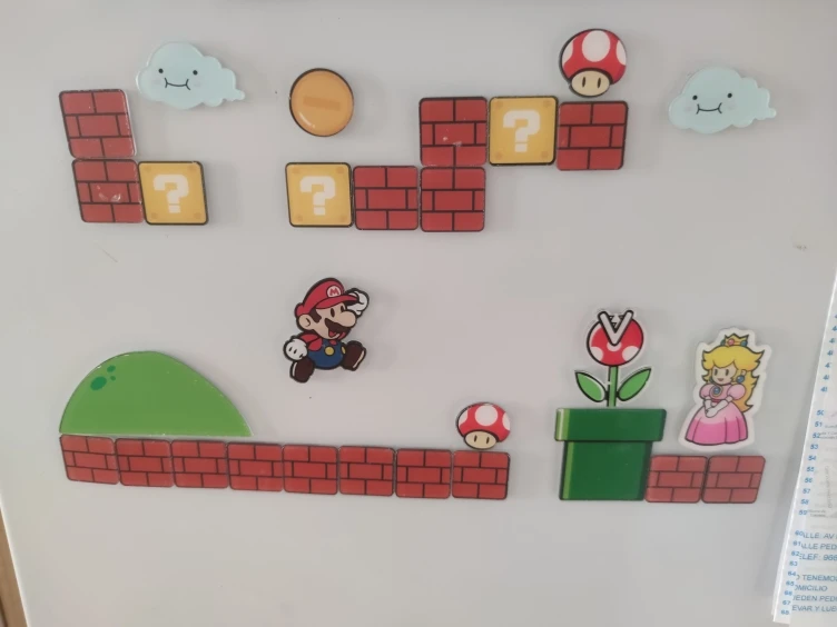 17/22/28/29 Pcs Super lodówka magnesy lodówka kreskówka z japonii Gaming Cartoon pojemnik na lód ...