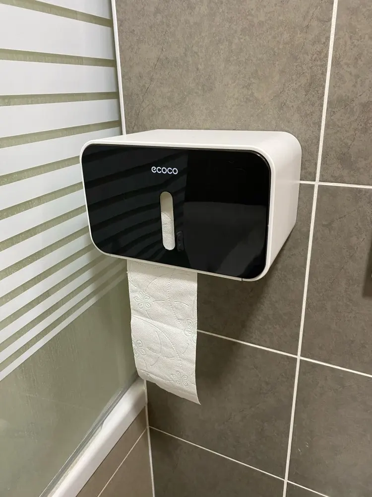 Tissue Roll Holder Wall-Mounted Box - Life Changing Products