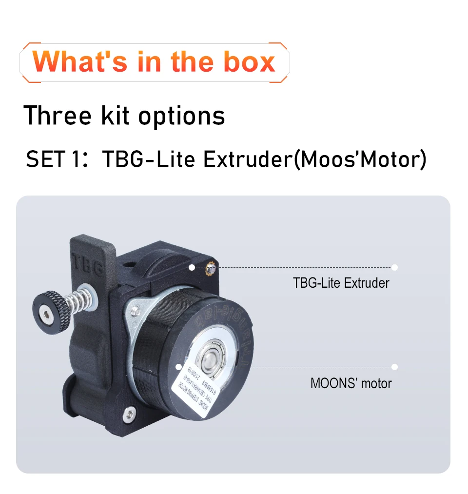 TBG-lite Extruder