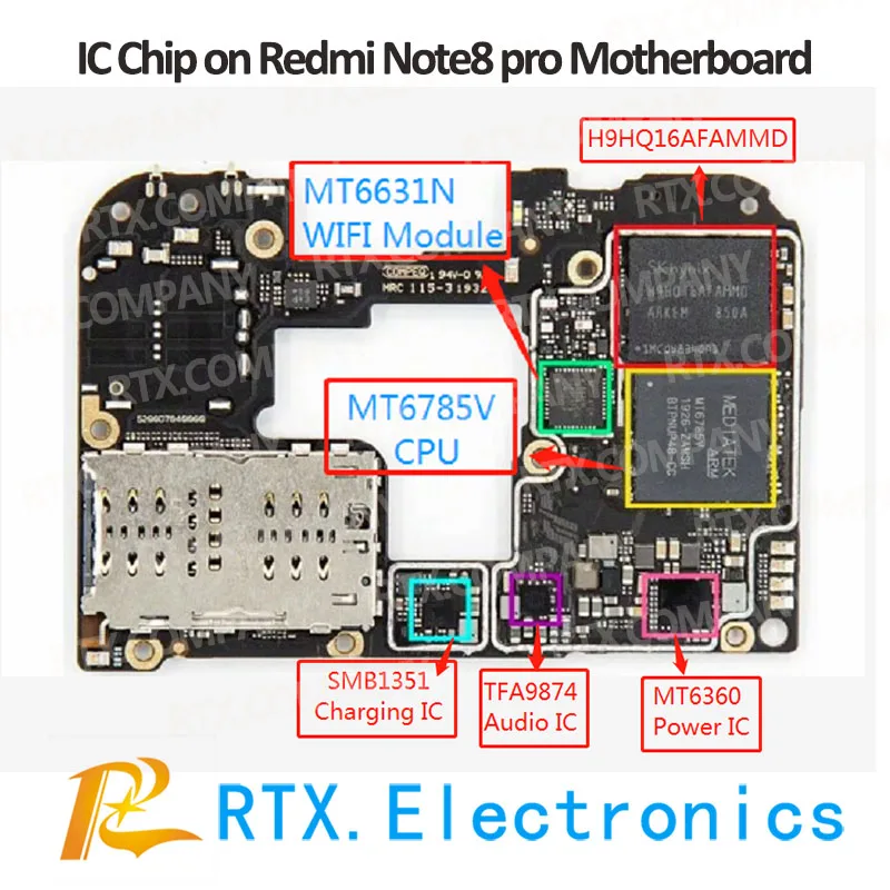 Mt6785v For Redmi Note8 Pro Realme Rmx2001 Rmx2151 Infinix X687 Cpu ...