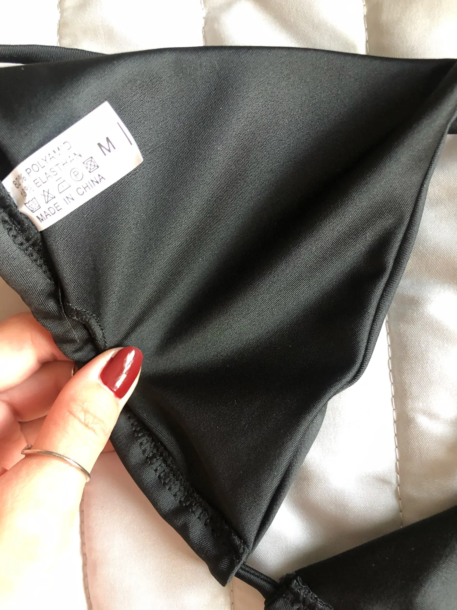 Summer Sexy Solid Mirco Bikini Sets Women Tie Side G-String Thong ...