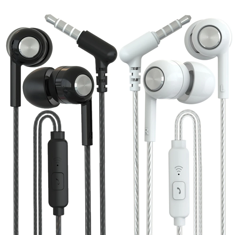 BYZ378-Headphones-With-Microphone-Wired-Headset-Clear-Voice-Noise ...