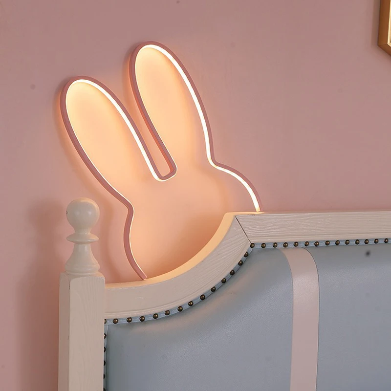 Cute-Led-Rabbit-Wall-Lights-USB-Powered-Baby-Desk-Table-Lamp-For ...