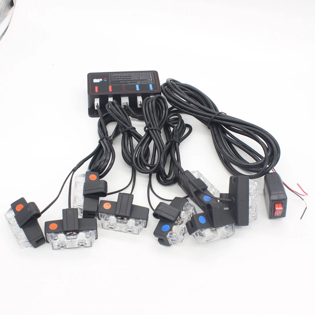 Dongzhen Auto Flashing LED Signal Emergency Vehicle Warning Strobe ...