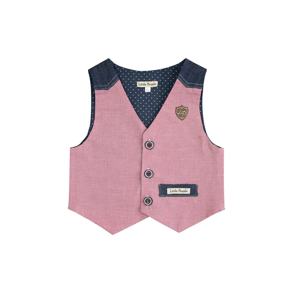 Little People Vest Jean kids clothes children clothing|Vests| - AliExpress