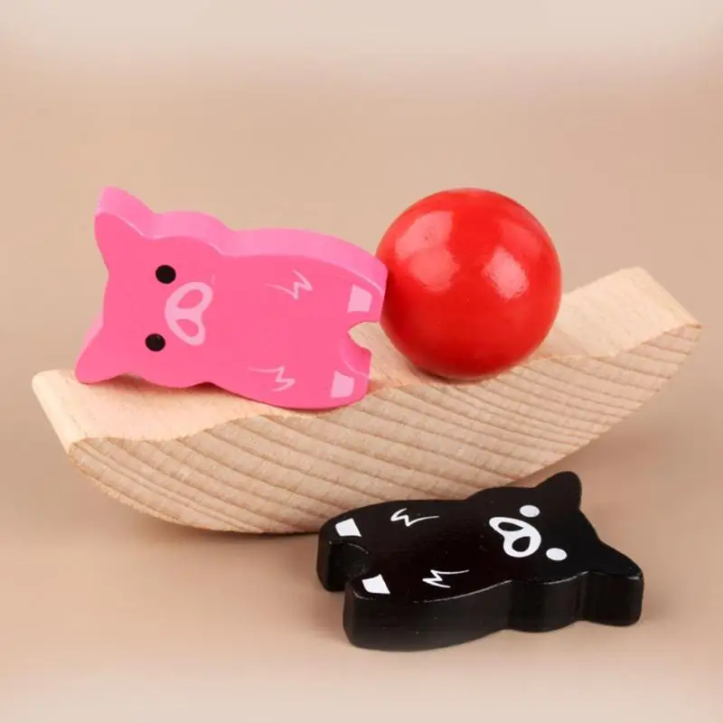 Kids Development Wood Blocks Montessori Teaching Aids ToysMoon ...