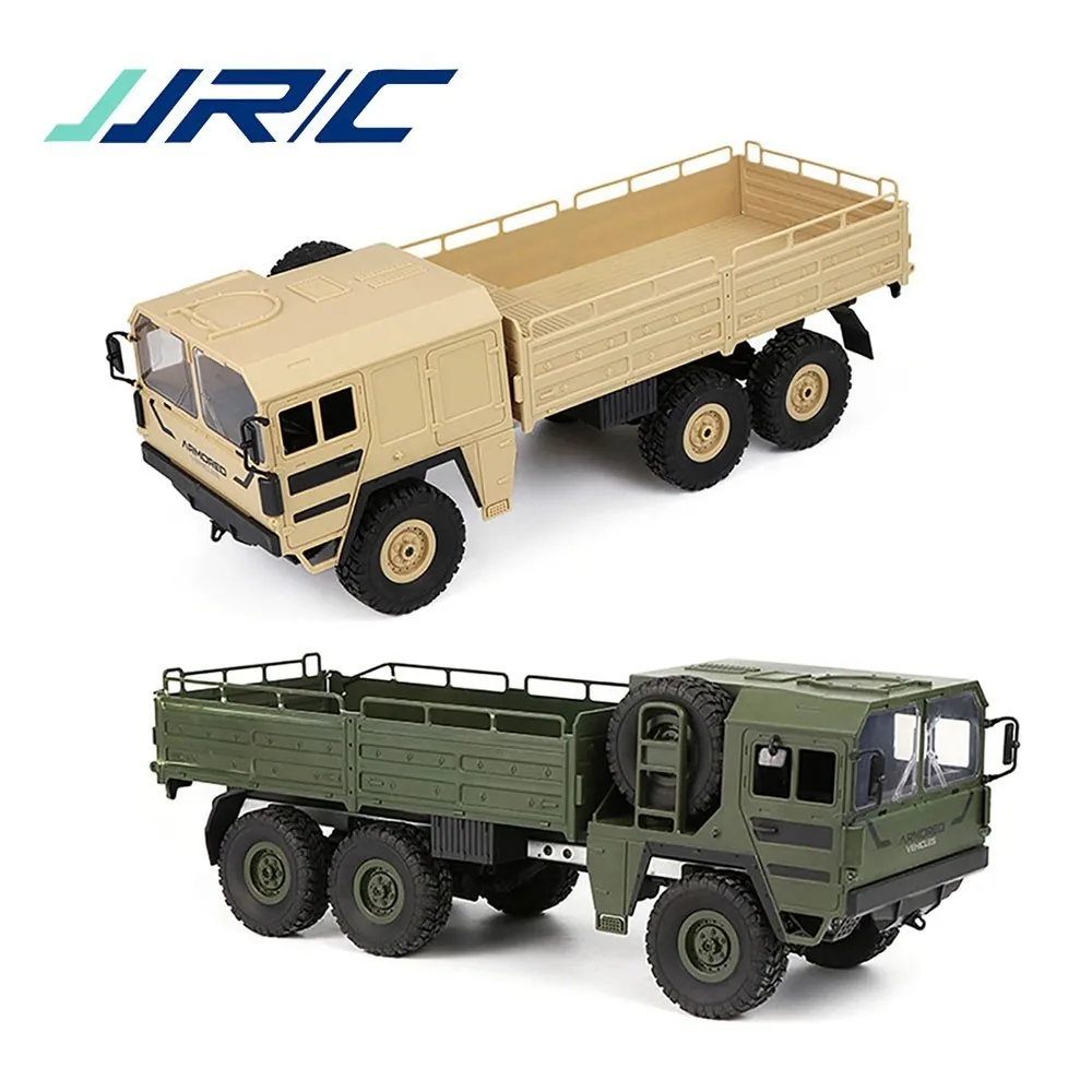 JJRC Q64 1/16 2,4G 6WD Rc автомобиль военный грузовик внедорожный Рок ...