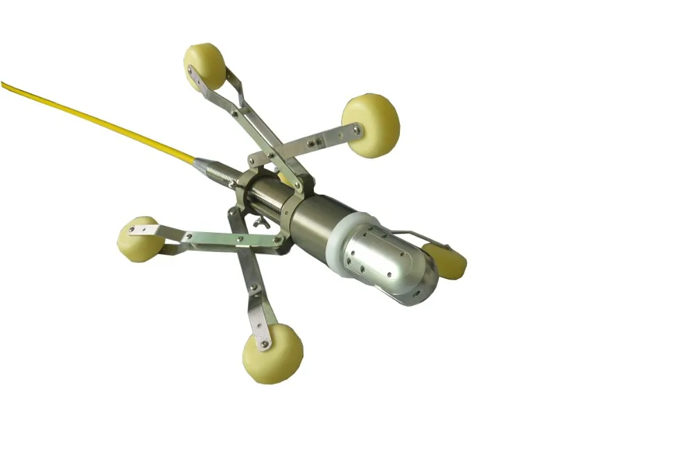 2 pieces push camera skids, roller skids for 50mm pipe inspection ...