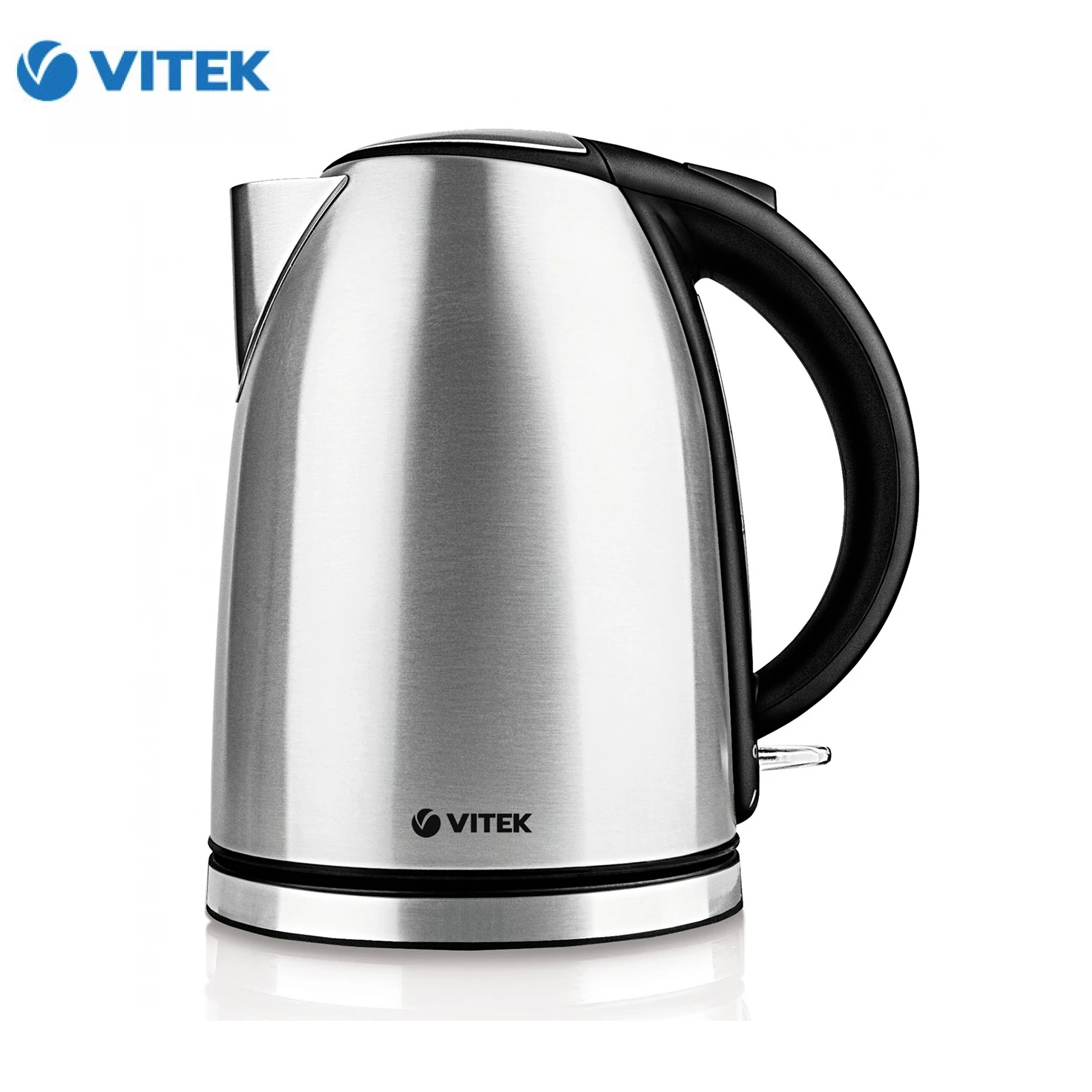 Electric kettle Vitek VT 1169 SR 18 l 2200w stainless steel steel black|electric kettle|kettle ...