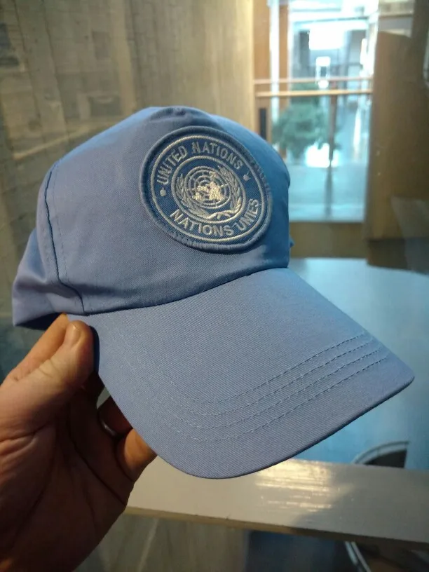 UNITED NATIONS PEACEKEEPING FORCE BASEBALL CAP HAT 34382|cap rock|cap ...
