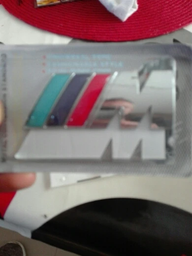 3D Aluminum M3 Stickers