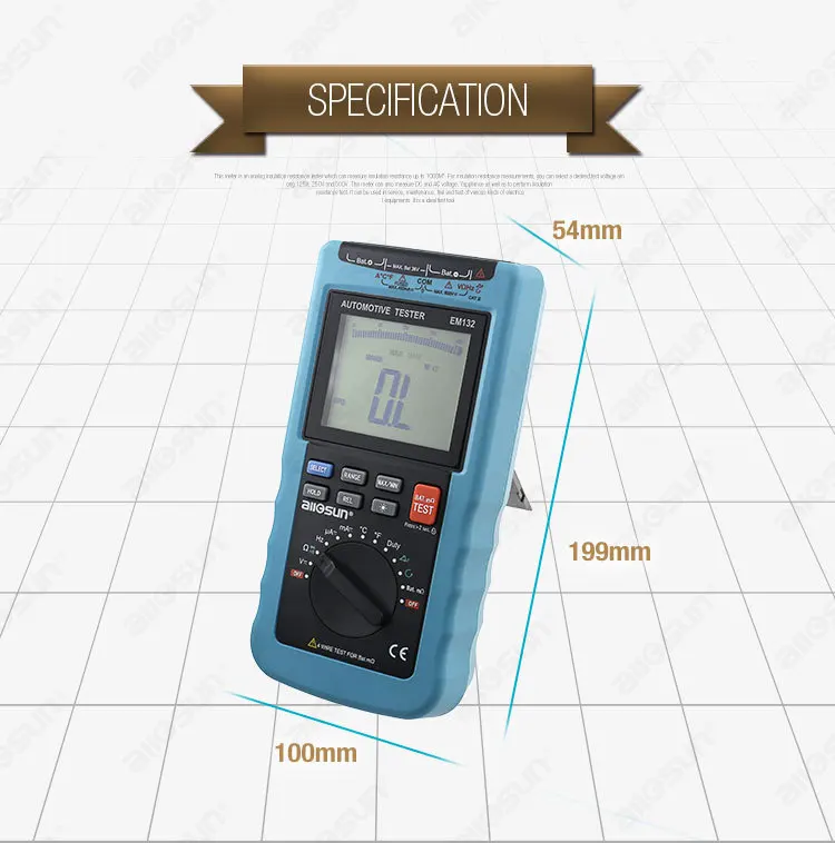 Купить все всё em132 3 3/4 пишет прибытие цифровой автомобильный ...