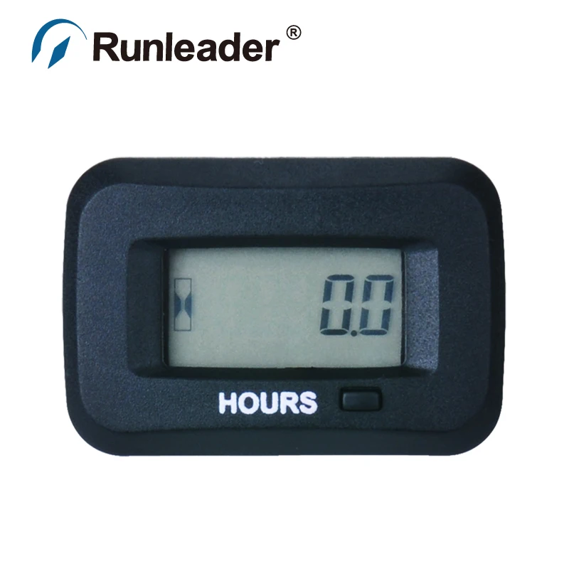 RL HM038 Runleader Digital Hour Meter For AC DC gas engine generator ...