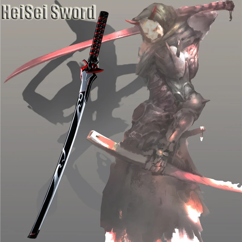Cosplay Overwatch Genji Ghost Sword Japanese Ninja Anime Game Real ...