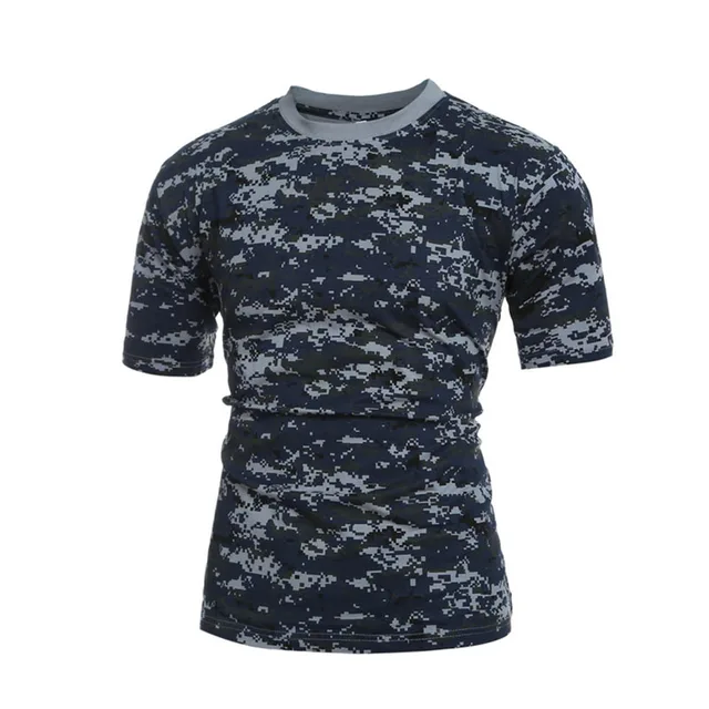 Tactical Military Camouflage T Shirt for Men