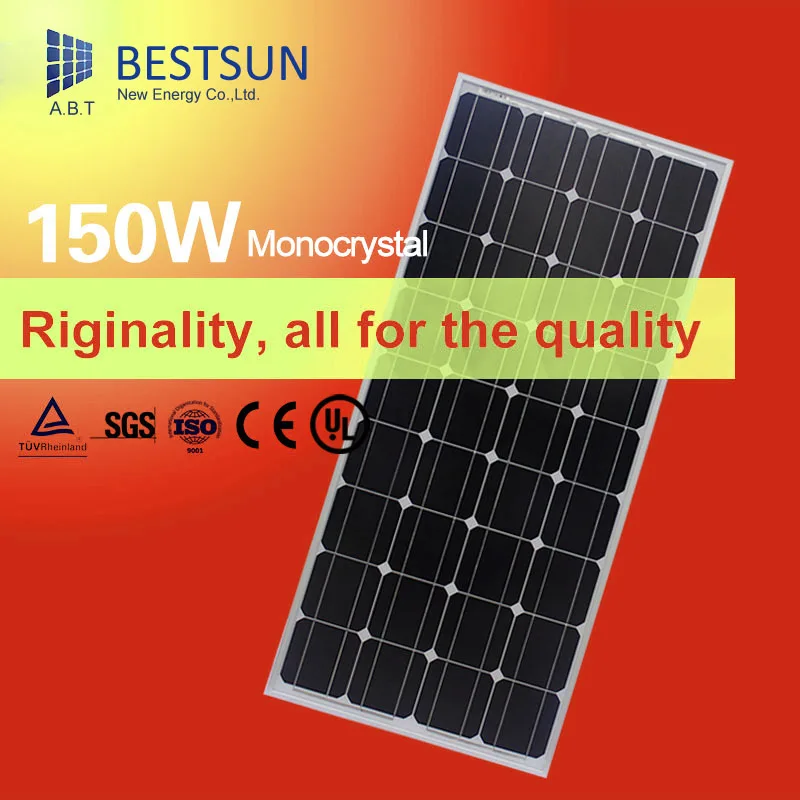 Online Buy Wholesale 150 watt solar panel from China 150 watt solar ...
