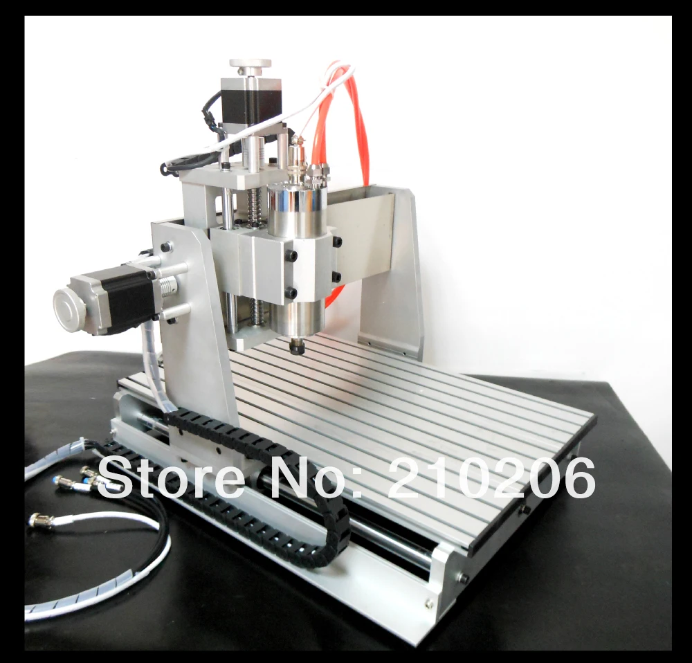 Купить 4 оси cnc3040 повысить версия 1.5kW шпинделя 2.2kw vfd z оси 100 ...