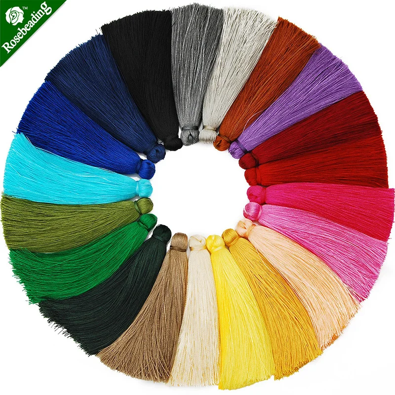 20pcs-8cm-length-lux-silky-tassel-tassels-for-jewelry-making-pantone ...