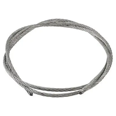 Grinding Machine Grinder 6mm Dia Stainless Steel Wire Rope Cable 5.5Ft ...