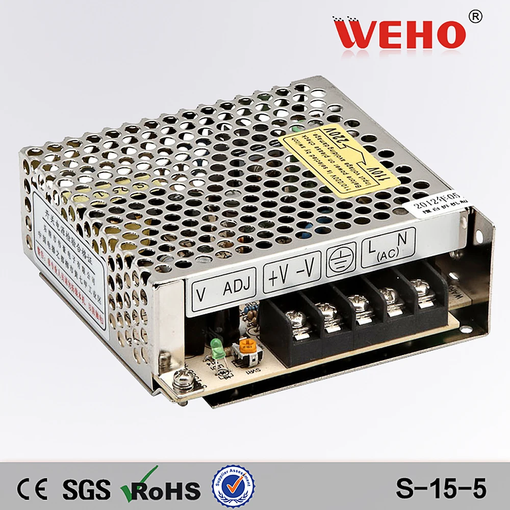 S 15 5 5V 3A 15W AC To DC SMPS Switch Mode Power Supply|switch mode ...