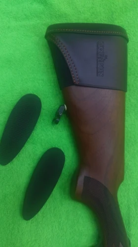 Shotgun Buttstock Rifle Extension Leather Slip-on Recoil Pad Gun - PCP Mart
