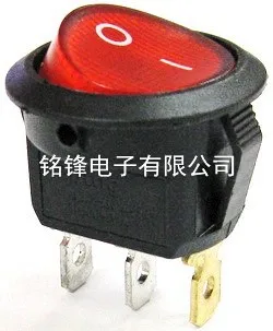 Original new 100% Round ship type switch 10A/125V 6A/250V AC KCD with ...