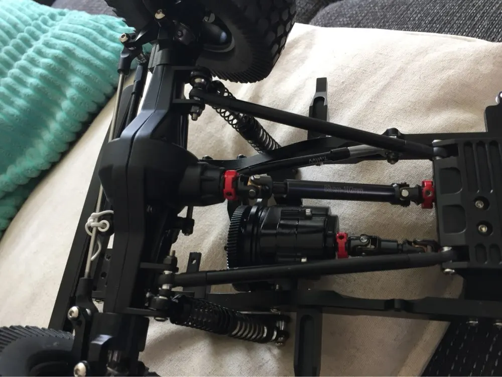 1/10 FULL METAL RC ROCK CRAWLER CAR Defender D110 Chassis RC4WD ...