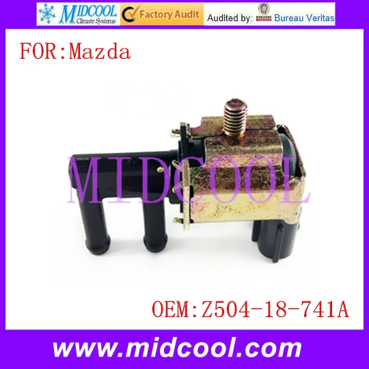 New EGR Valve Vacuum Solenoid Valve use OE NO. Z504 18 741A for Mazda ...