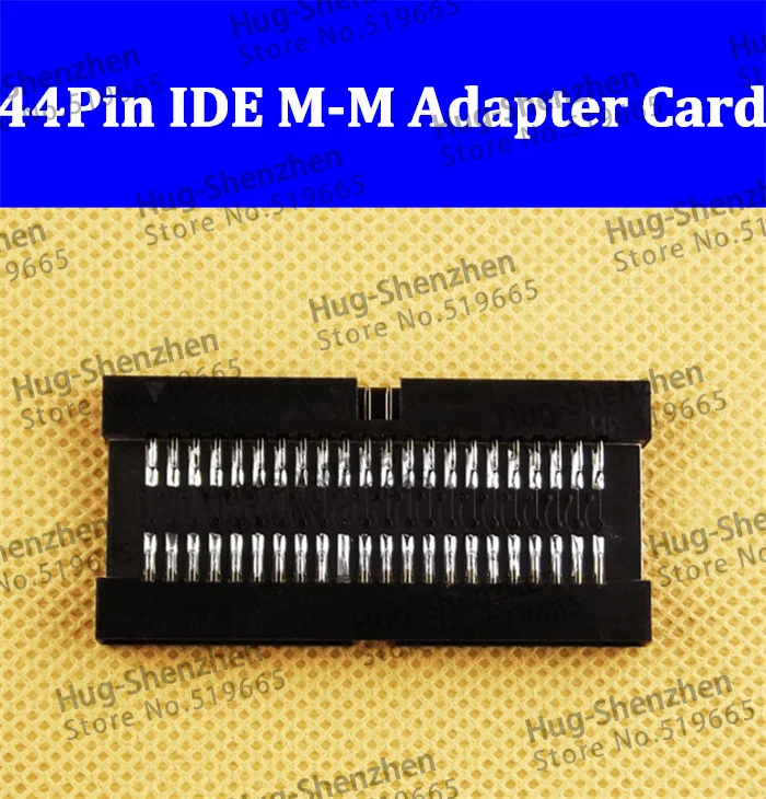 44Pin 44 Pin Male to 44Pin 44 Pin Male IDE Adapter M M Card-in Computer ...