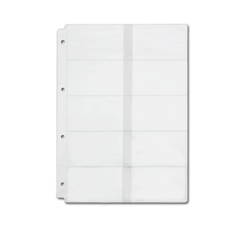 2PCS Business Card PVC Pockets, Plastic Pocket Page Sleeve A4 size ...