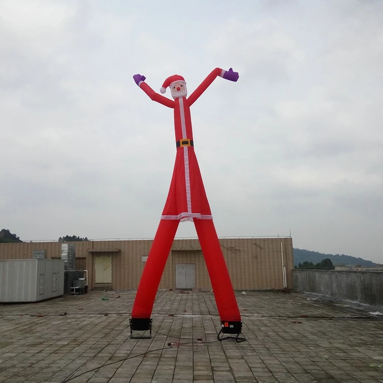 Free shipping 23ft 7m 45cm tube diameter two legs inflatable air dancer ...