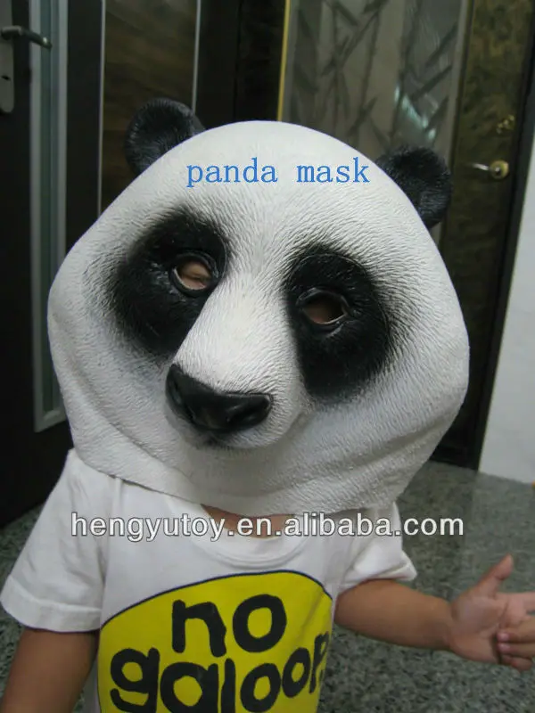 Panda Head Mask