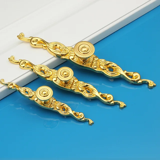 Gold handle / Antique handle Antique Brass/Red Copper/ Golden Color ...